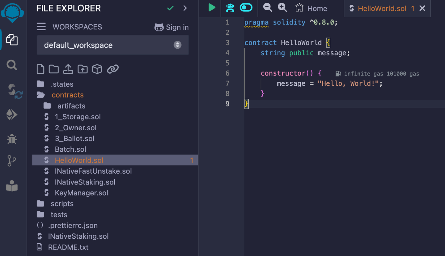 Tutorial Deploy A Smart Contract Zenchain Documentation 