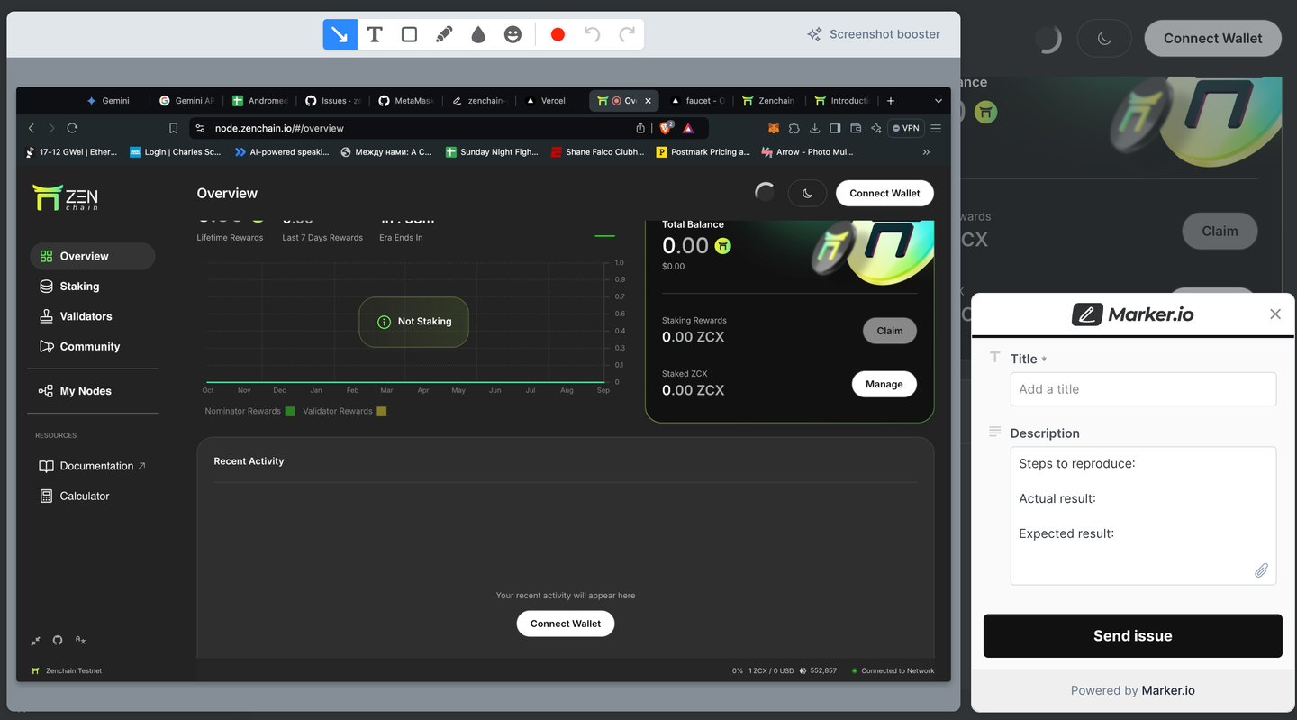 Feedback | ZenChain Documentation
