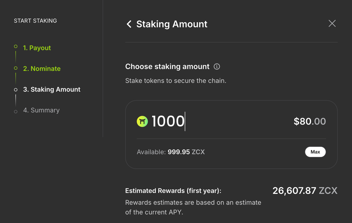 Stake with ZenChain Station | ZenChain Documentation