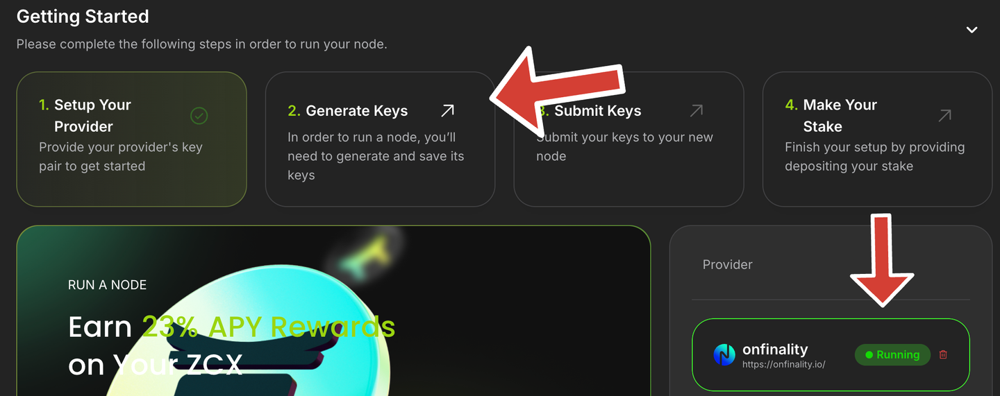 Deploy a Node with ZenChain Station | ZenChain Documentation